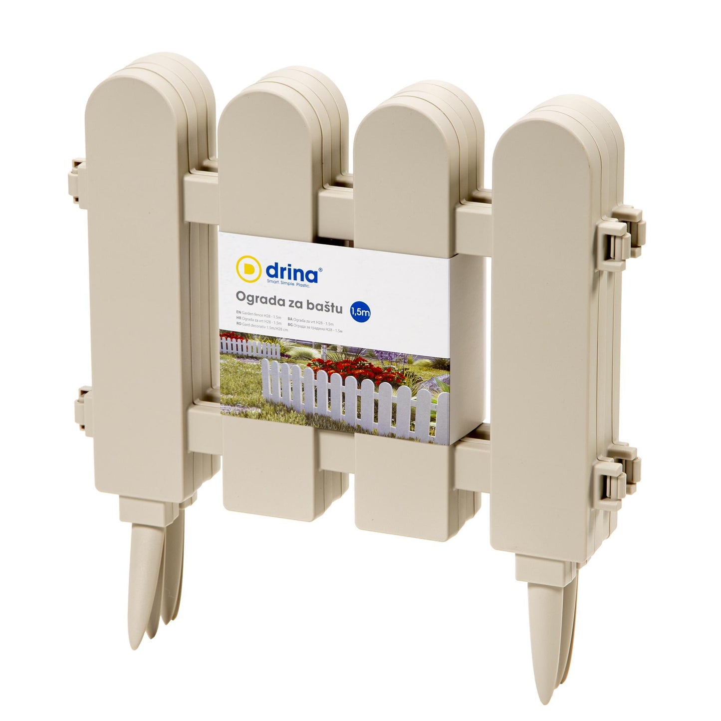 Ograda plastična | Ogradice za bašte – Mojshop.rs