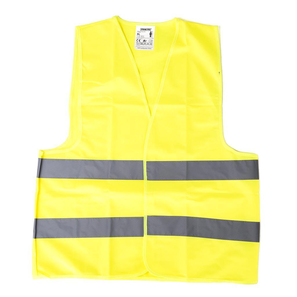 Signalni fluo prsluk | Zaštita tela i glave – Mojshop.rs